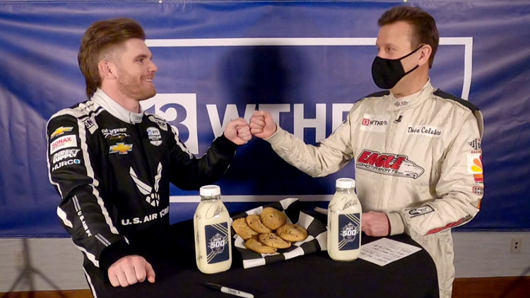 Milk and Cookies: IndyCar drivers talk pandemic food binging and pre ...