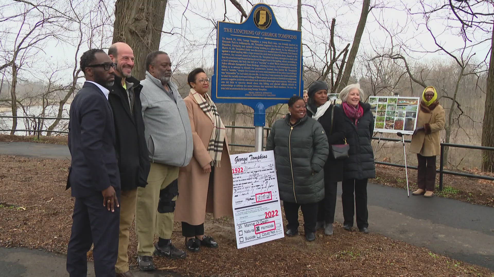 Indianapolis honors 1922 lynching victim with historical marker | wthr.com
