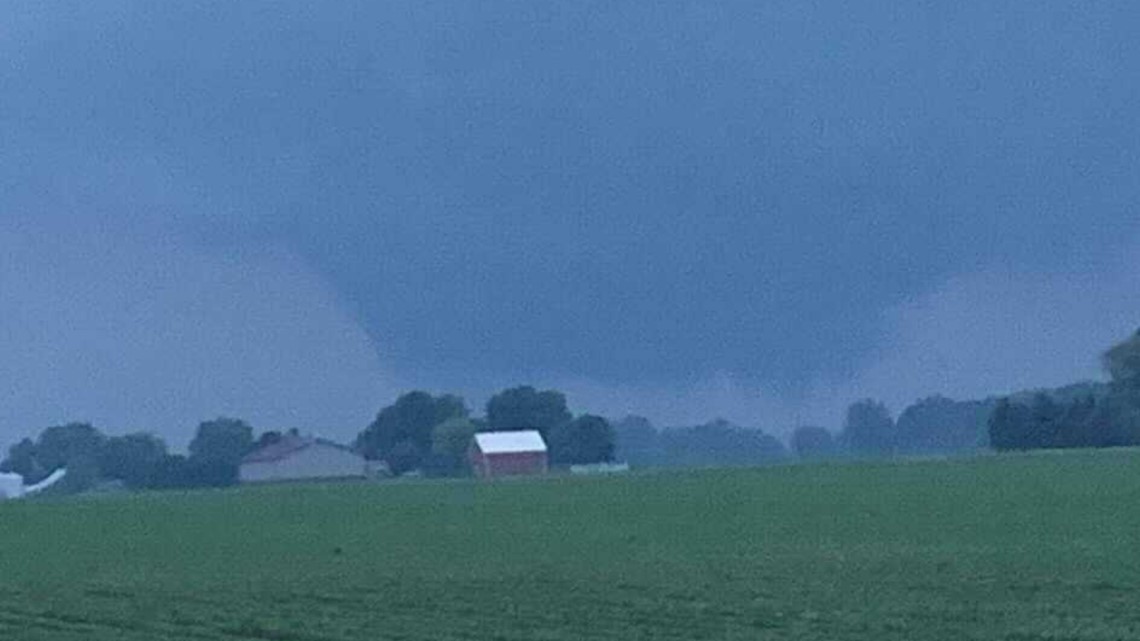 NWS confirms 2 tornadoes touched down in north central Indiana Friday ...