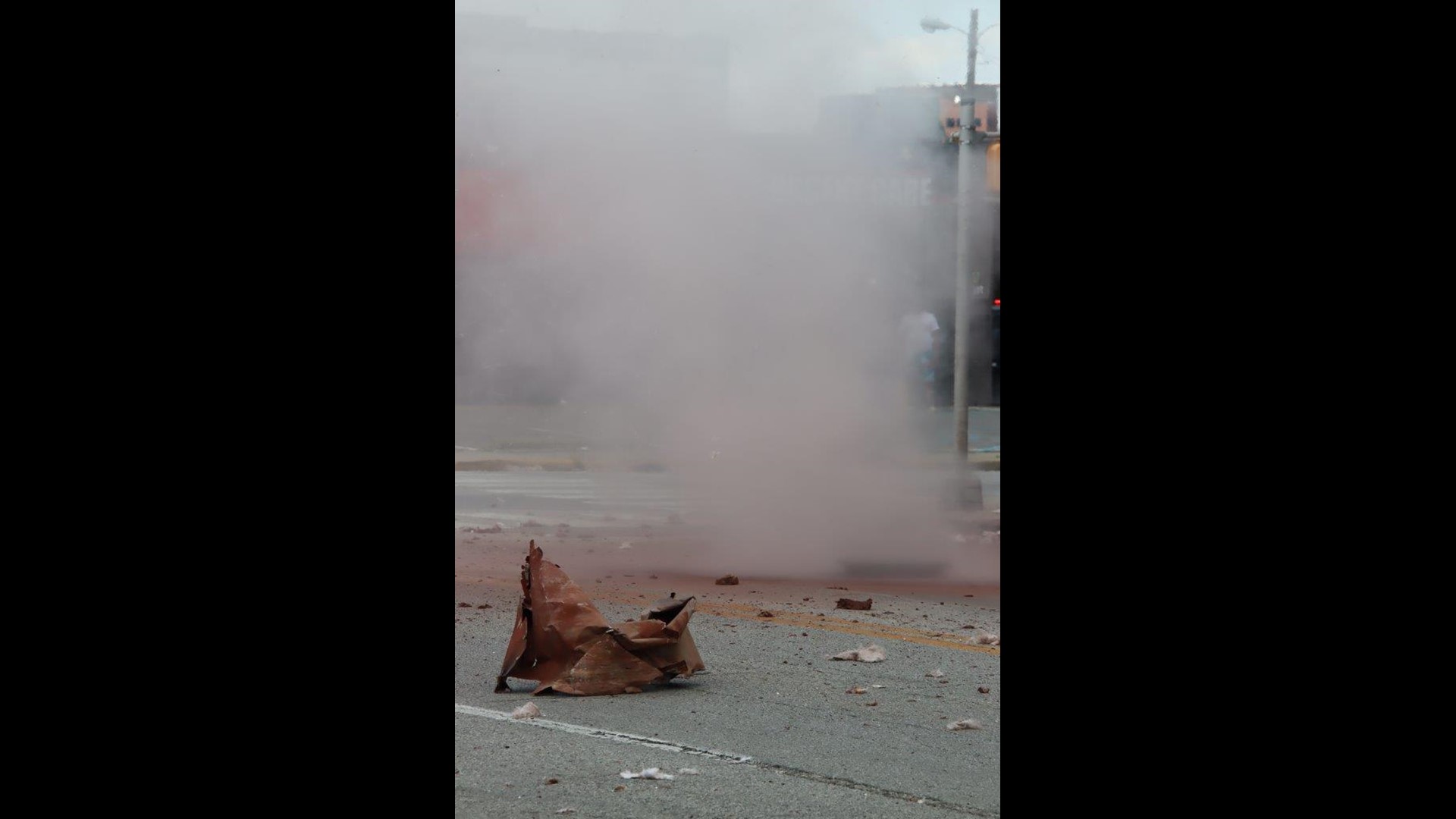 Citizens Energy updates pipe burst in downtown Indy that sent steam ...