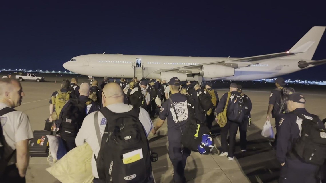 Indiana Task Force 1 updates on Maui wildfire | wthr.com