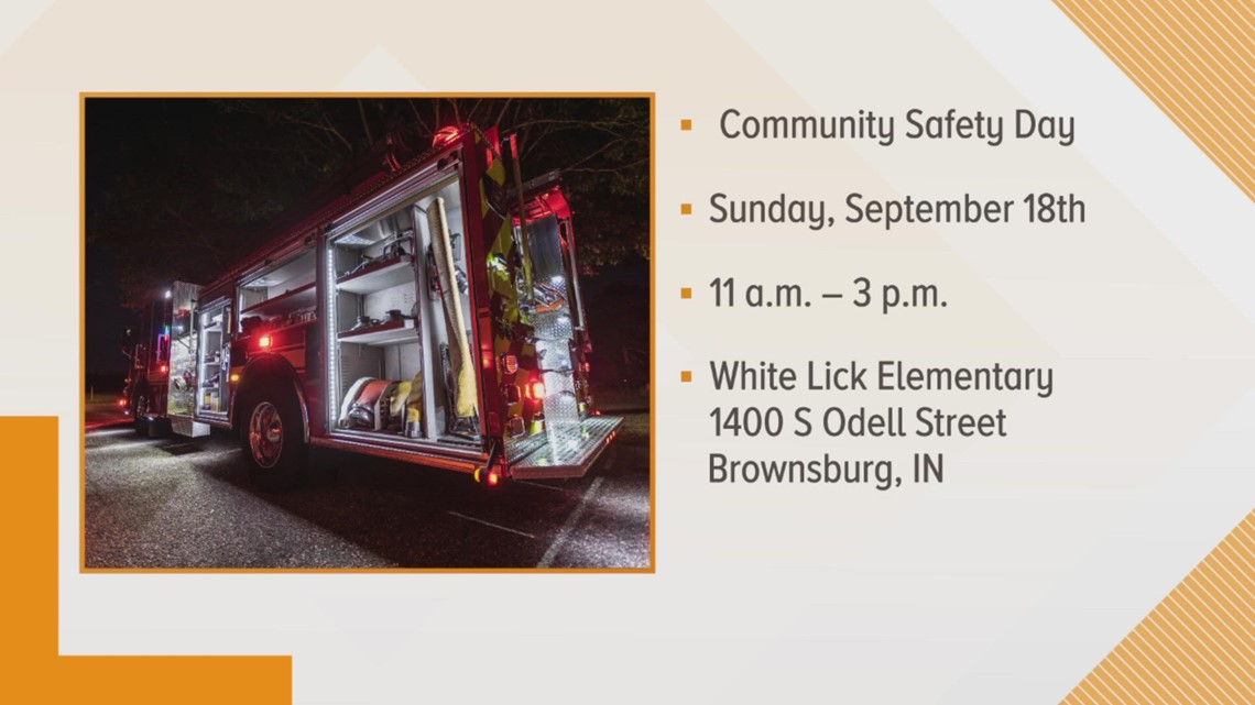 Brownsburg firefighters hosting free Community Safety Day | wthr.com