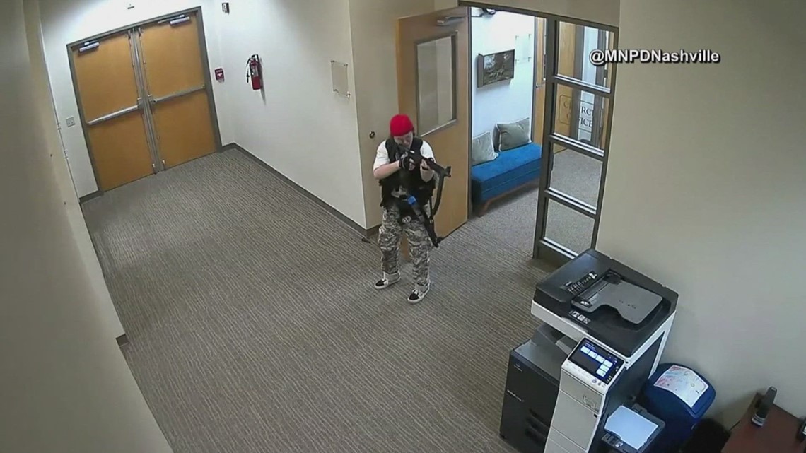 Graphic: Body camera footage from Nashville school shooting | wthr.com