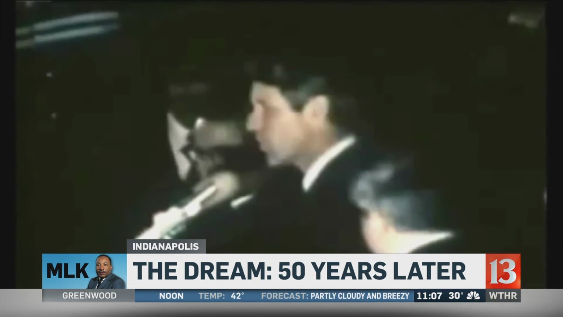 Hundreds gather to commemorate MLK's death, RFK's speech at ...