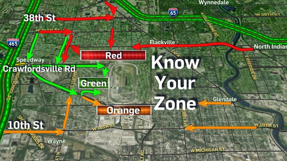 The best ways to get to the Indianapolis Motor Speedway on Indy 500 ...