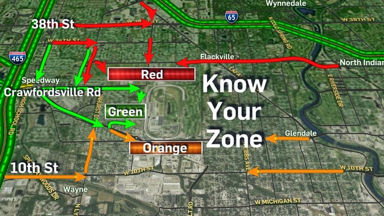 The best ways to get to the Indianapolis Motor Speedway on Indy 500 ...