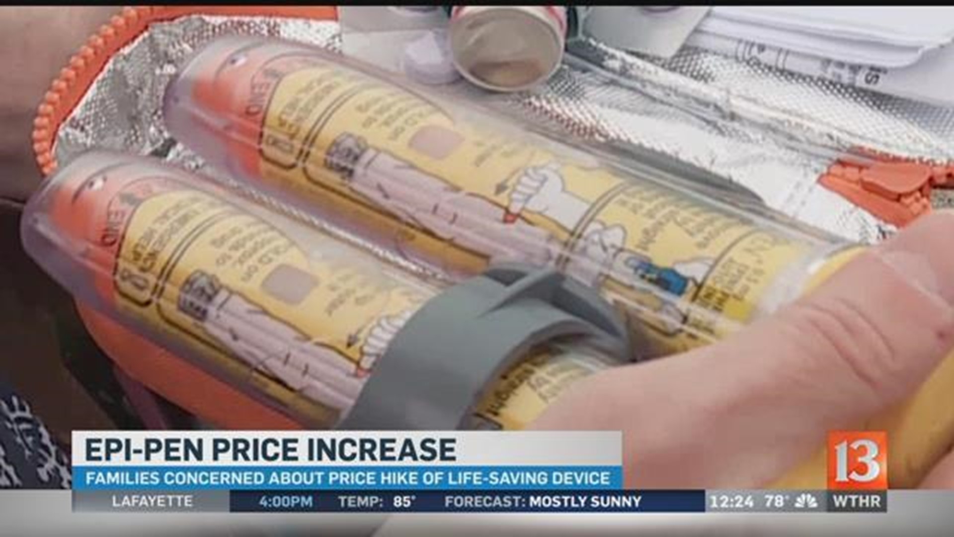 EpiPen costs on the rise | wthr.com