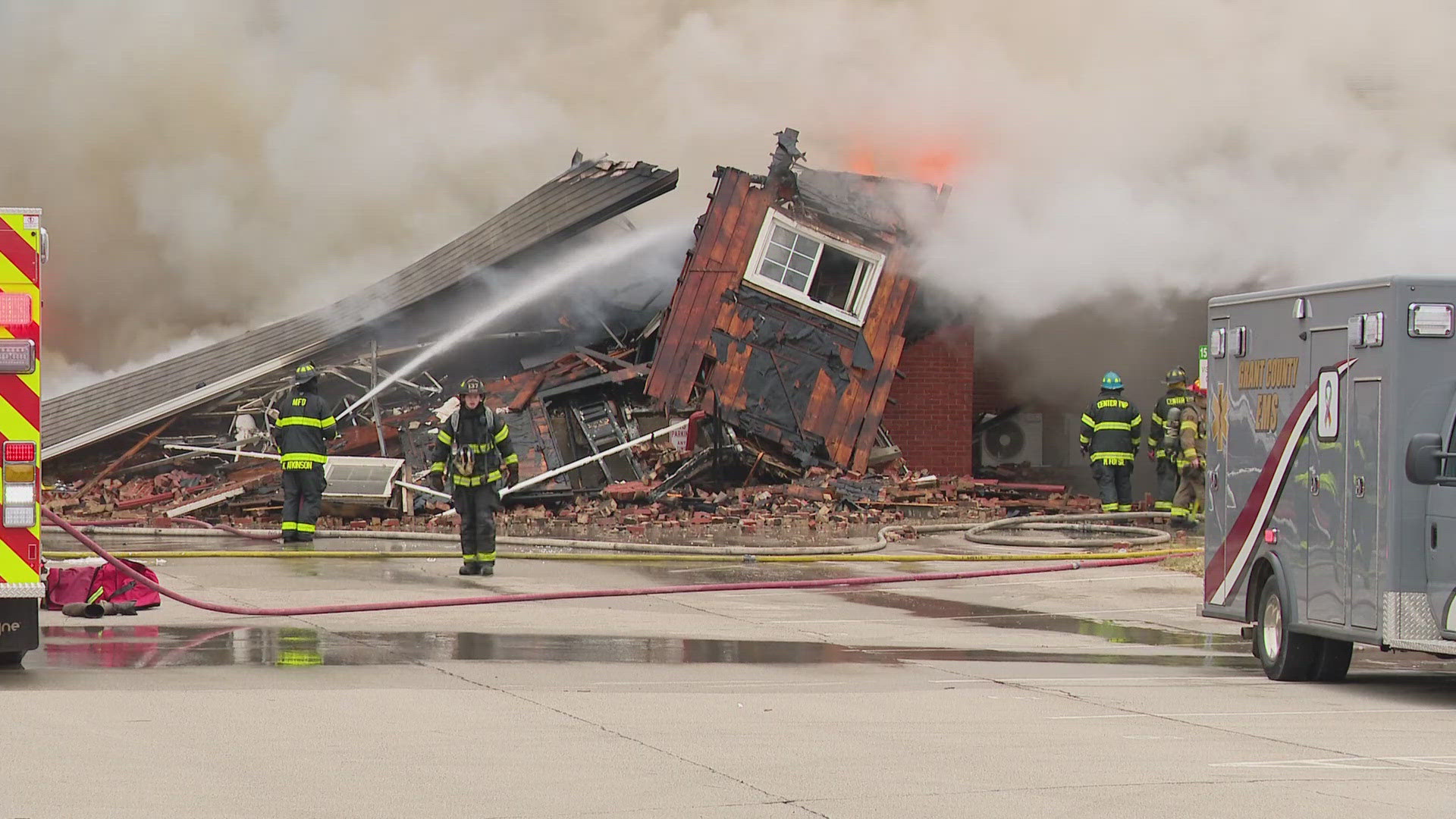 No injuries reported after large fire at Marion VA Medical Center ...