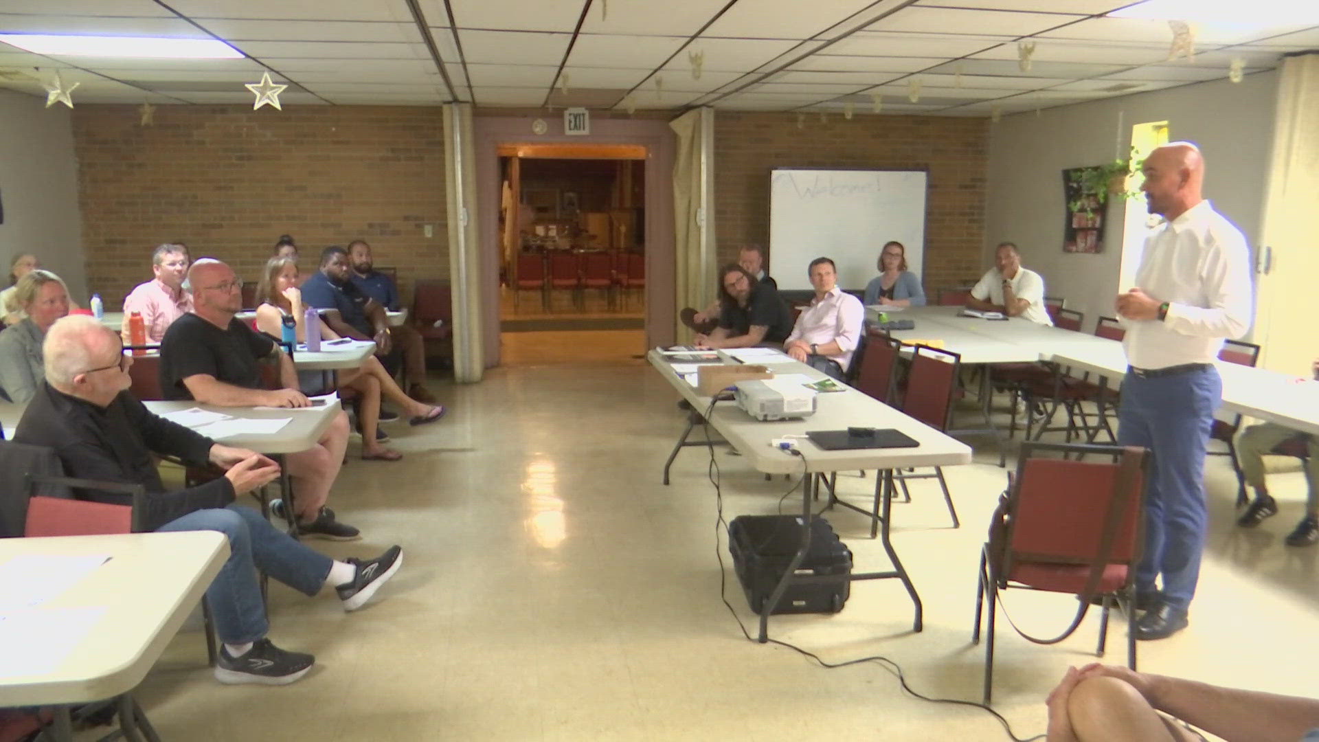 Monon Yard neighbors call for development of "The Bulge" | wthr.com