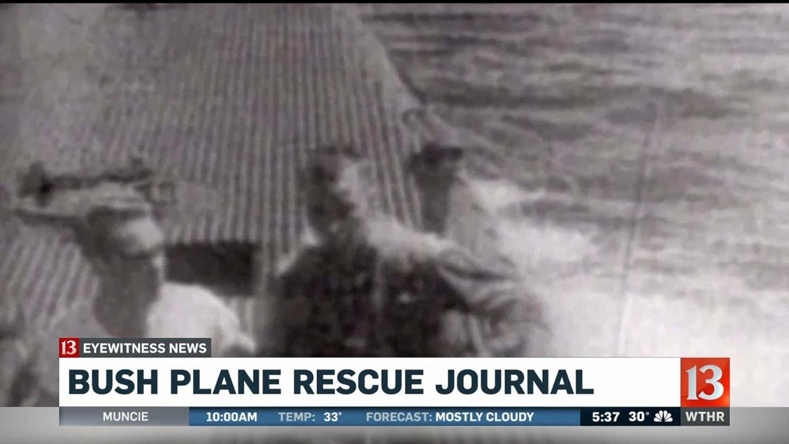 World War II journal details George H. W. Bush's rescue | wthr.com