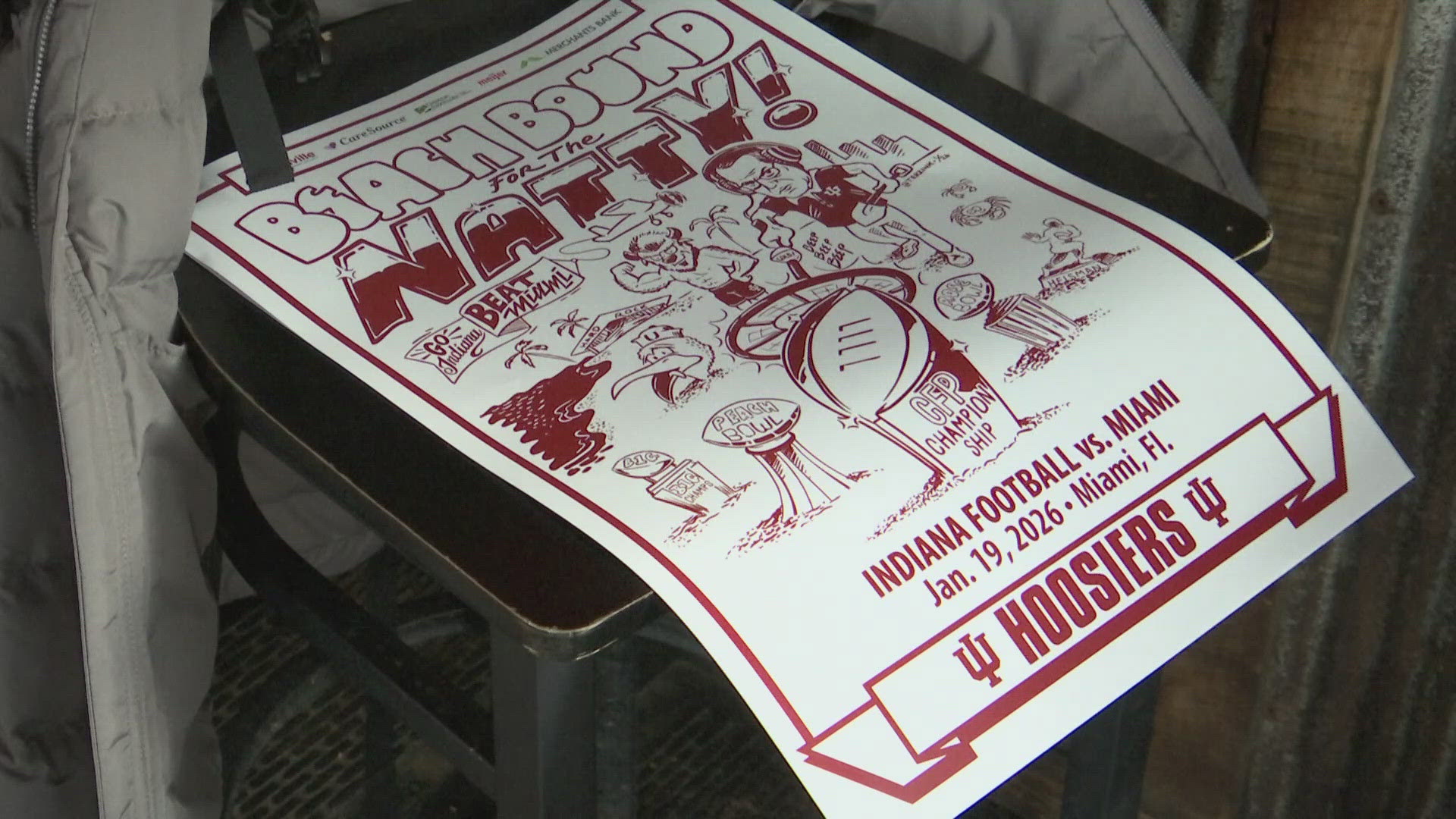 New IU football posters released ahead of game in Miami | wthr.com