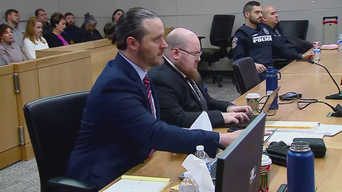 Jury deliberating in trial of IMPD officers charged in the death of ...