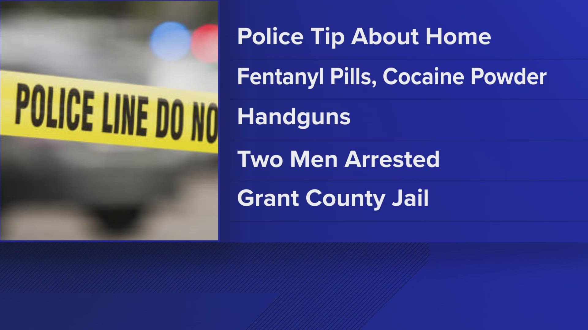 Traffic stop in Grant County leads to massive drug bust | wthr.com