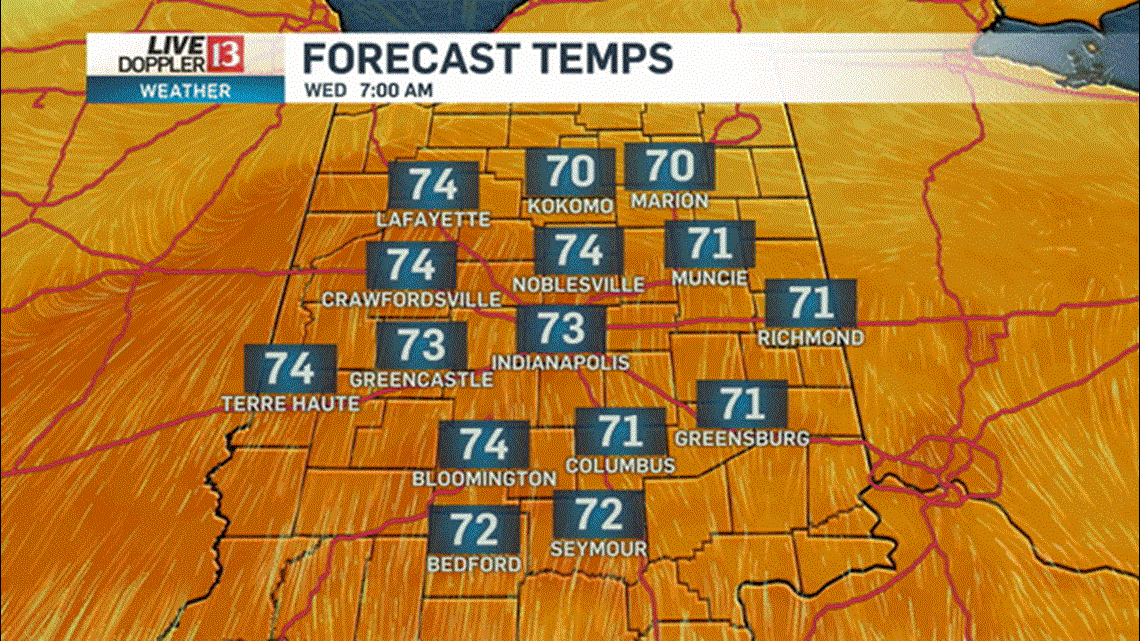 Heat Wave Day 3 - Live Doppler 13 Weather Blog | wthr.com