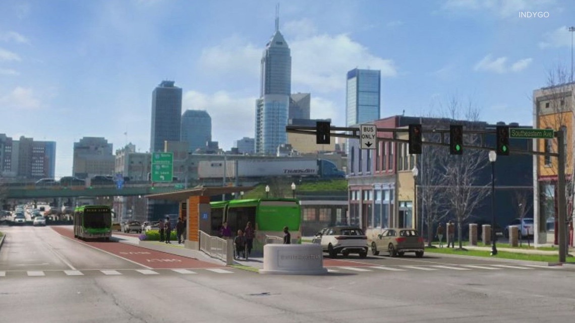 IndyGo finishes design of Blue Line ahead of construction | wthr.com