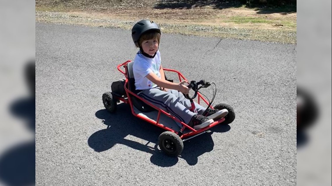 'Family comes first' | Dad builds backyard go-kart track for his kids ...