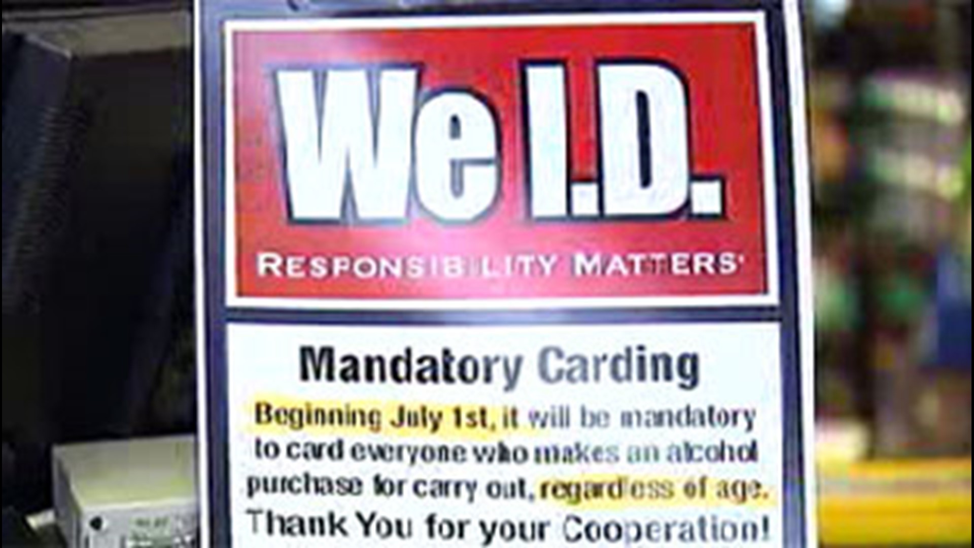 New liquor ID law causes some confusion | wthr.com