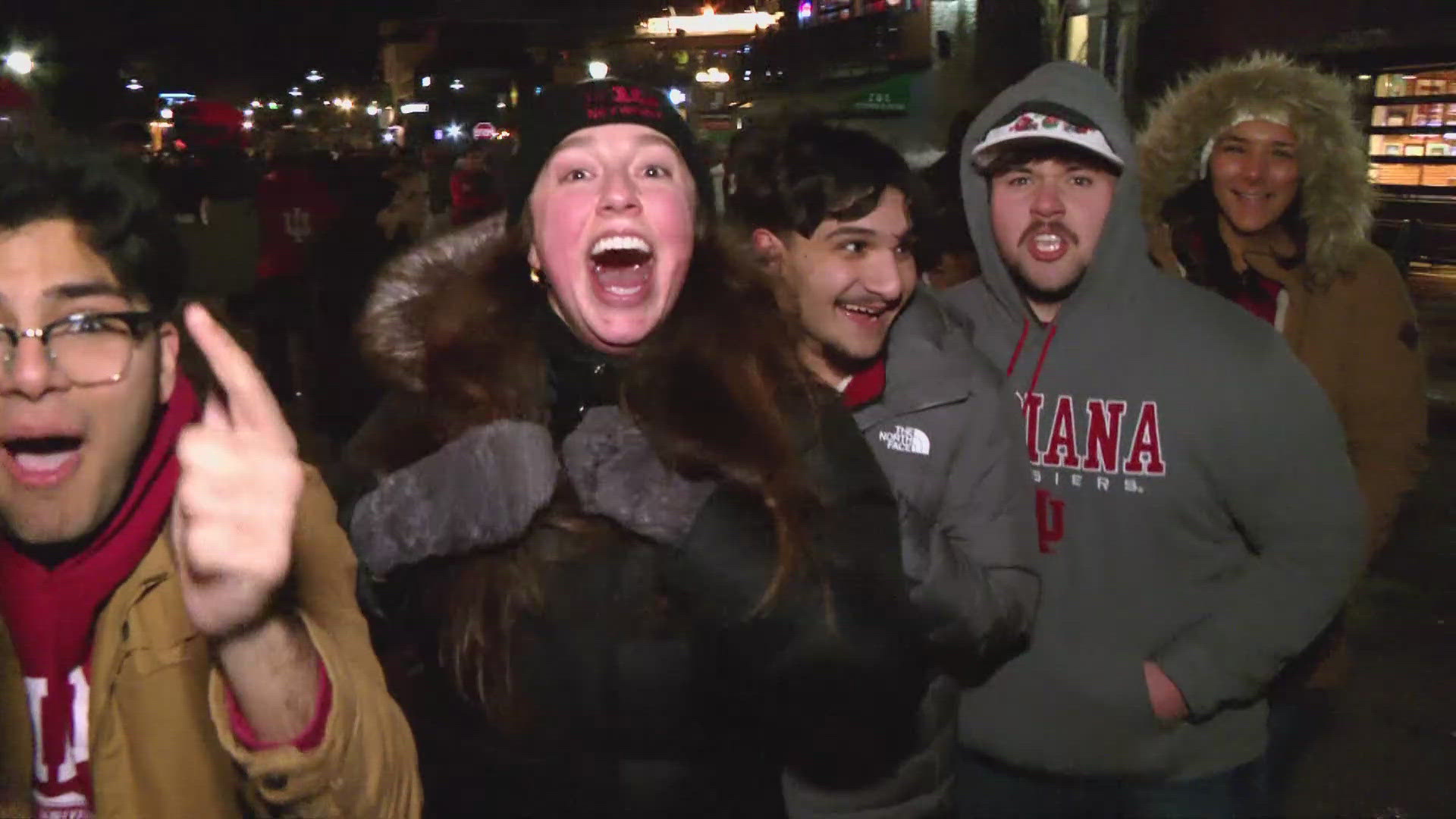 Bloomington goes crazy after IU topples Miami in CFP National ...