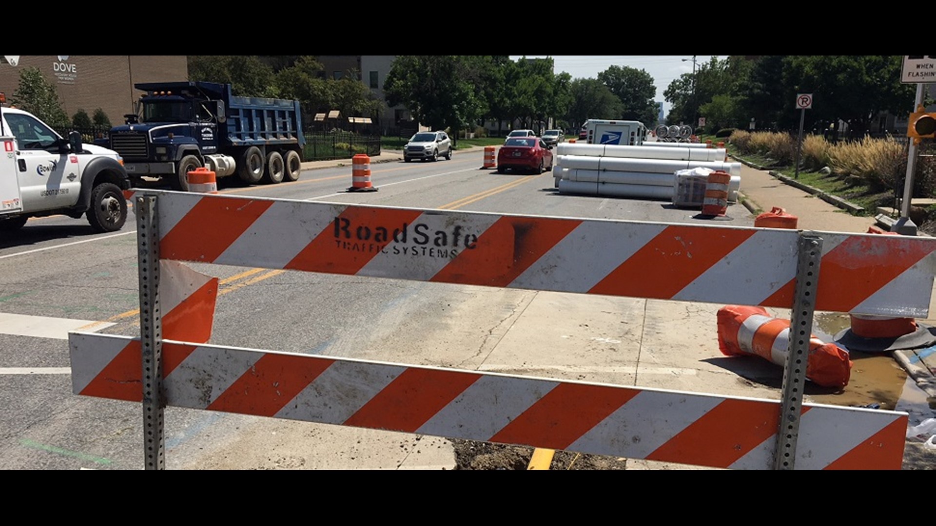 Red Line construction is impacting traffic on Meridian Street | wthr.com