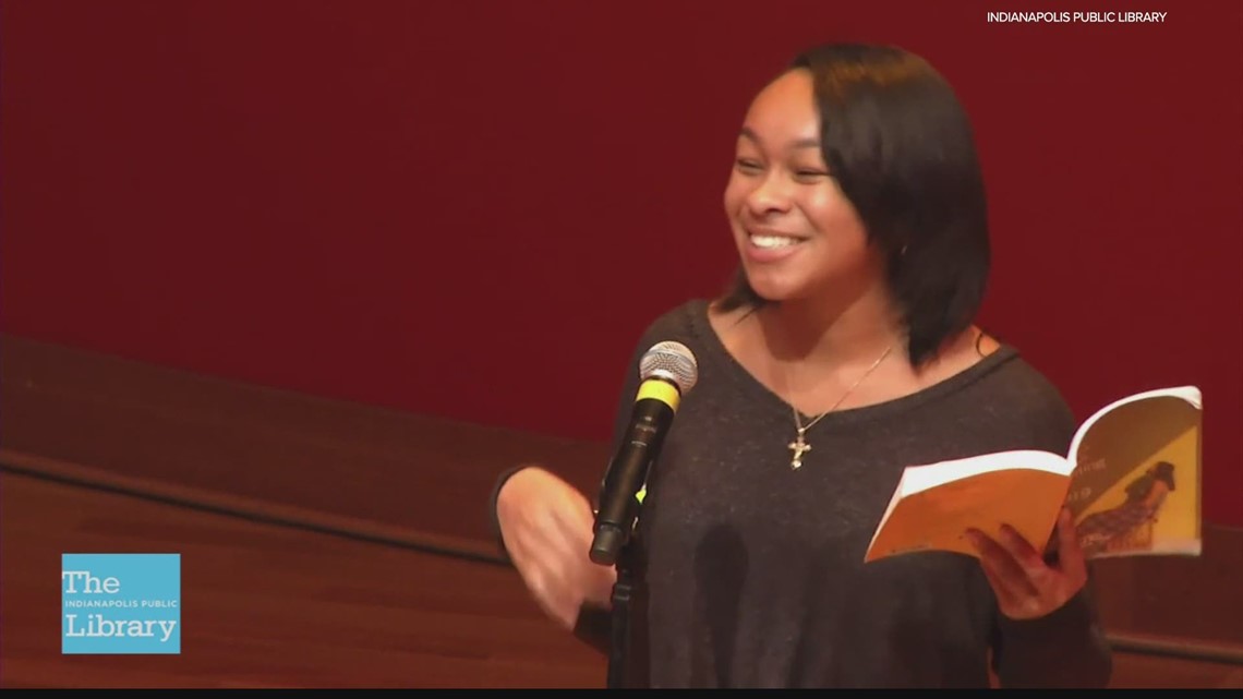 Indy's first National Youth Poet Laureate finalist performs | wthr.com