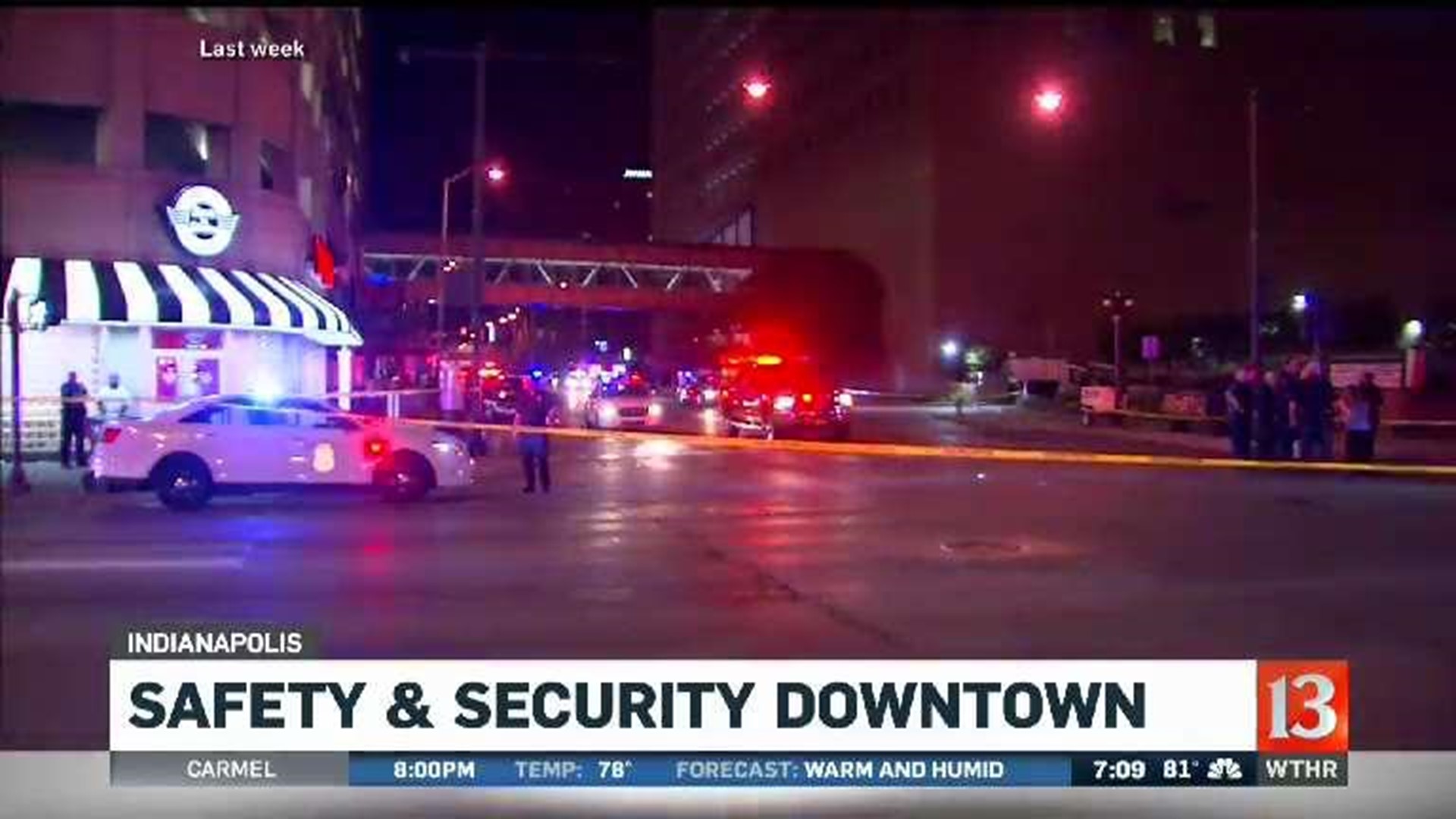 Security on hand for busy weekend downtown, and much of it won't be ...