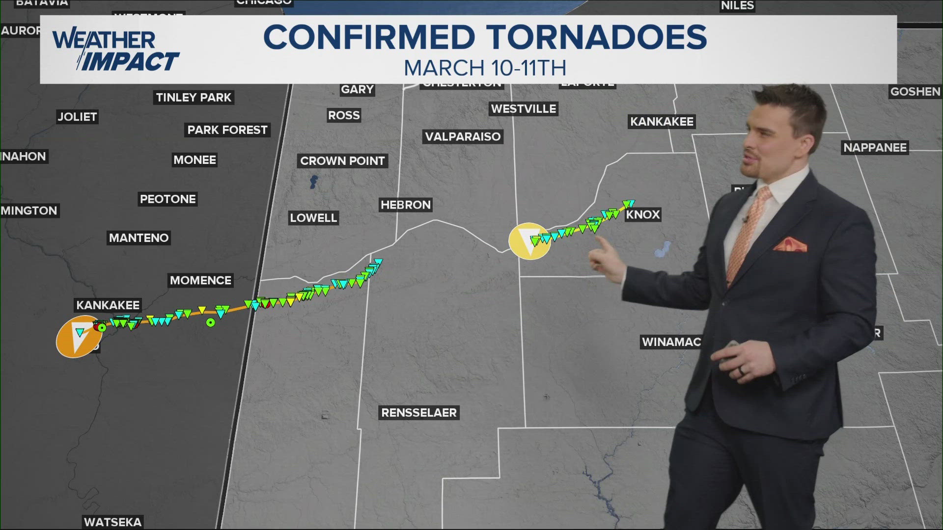 5 tornadoes now confirmed from storms in second week of March across ...