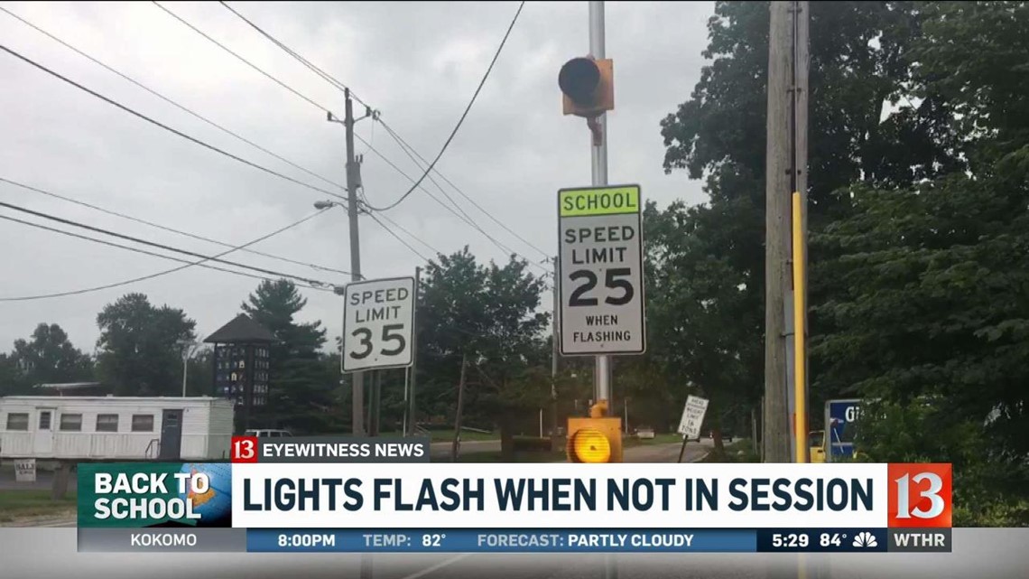 Flashing school signs causing some confusion as school year nears ...