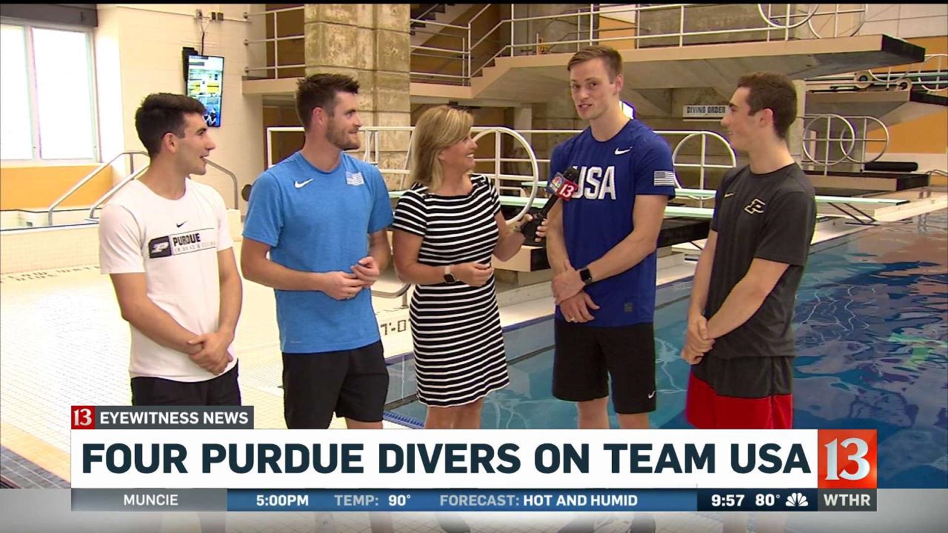 Purdue divers head for Olympic qualifier | wthr.com