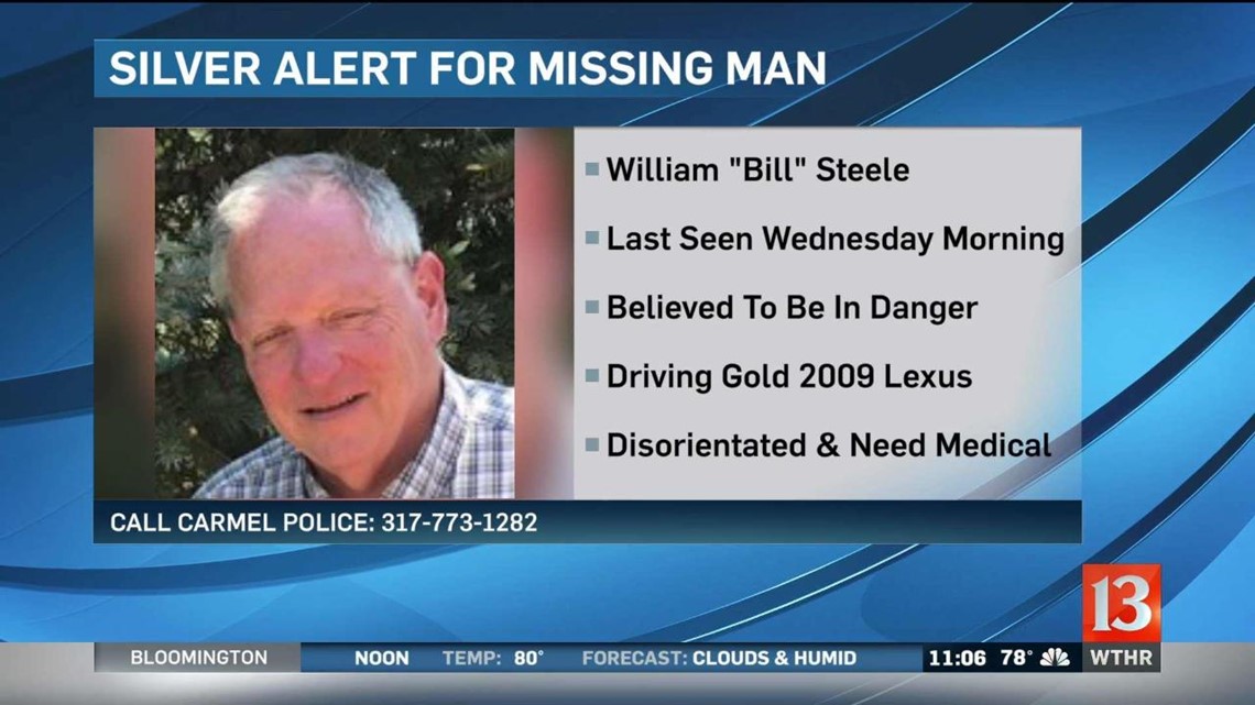 Carmel Police cancels Silver Alert for missing man | wthr.com