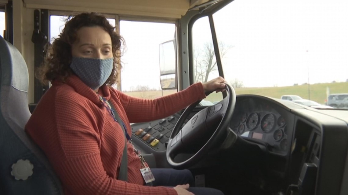 School principal fills in as bus driver during pandemic shortage | wthr.com