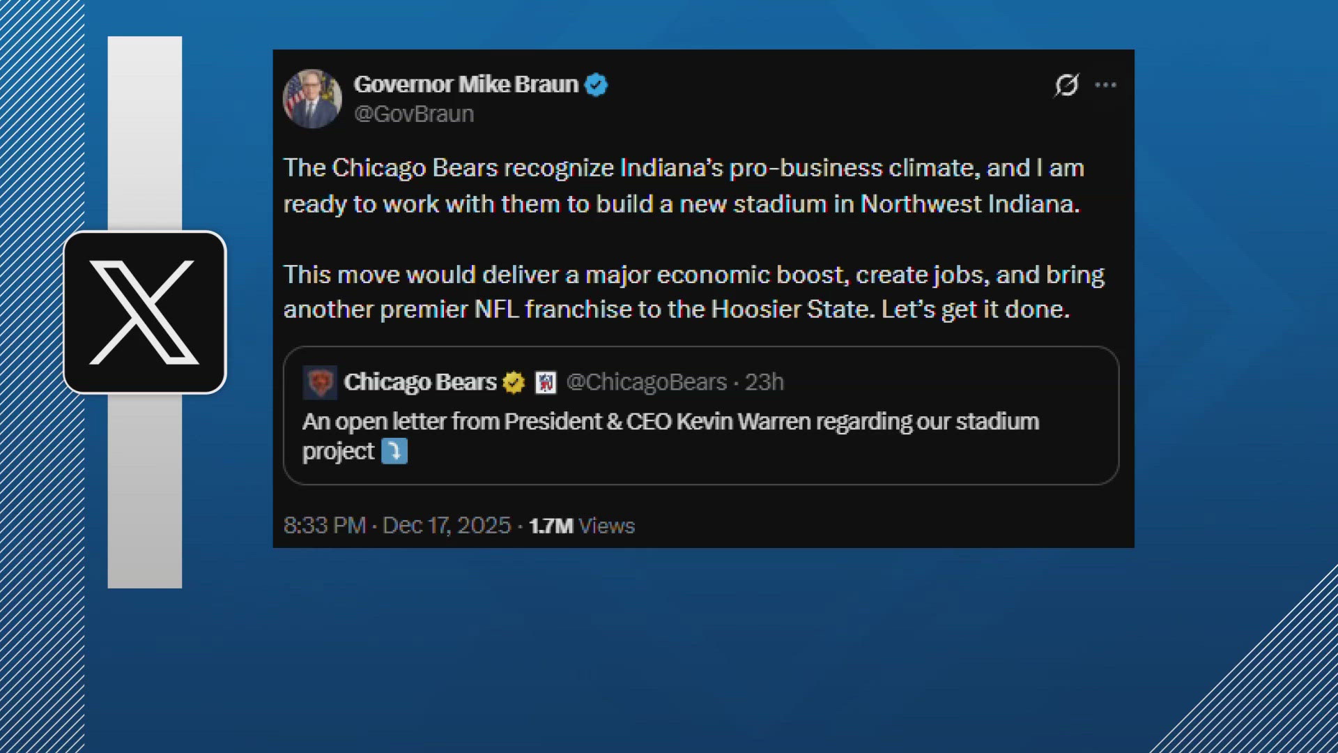 Lawmakers propose bill to create stadium authority to lure Chicago ...