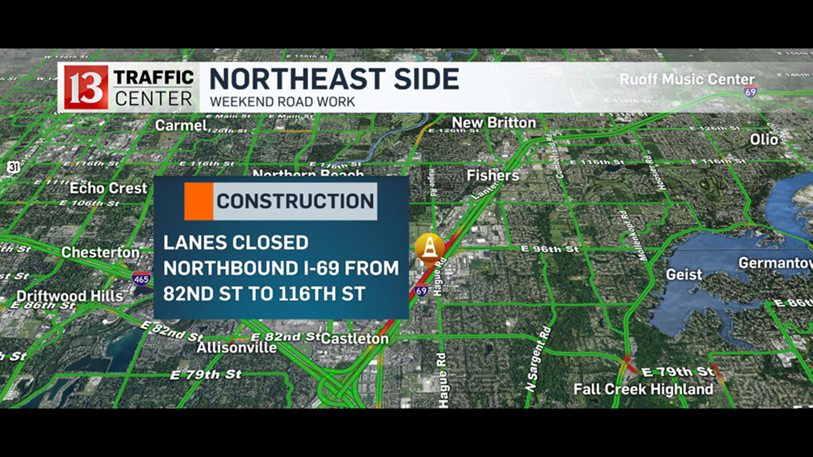 I-70 closure enters final weekend | wthr.com