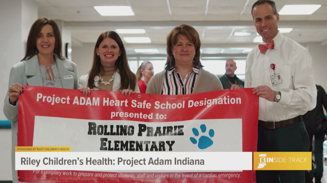 Heart-safe schools with Riley Children’s Health and Project ADAM | wthr.com