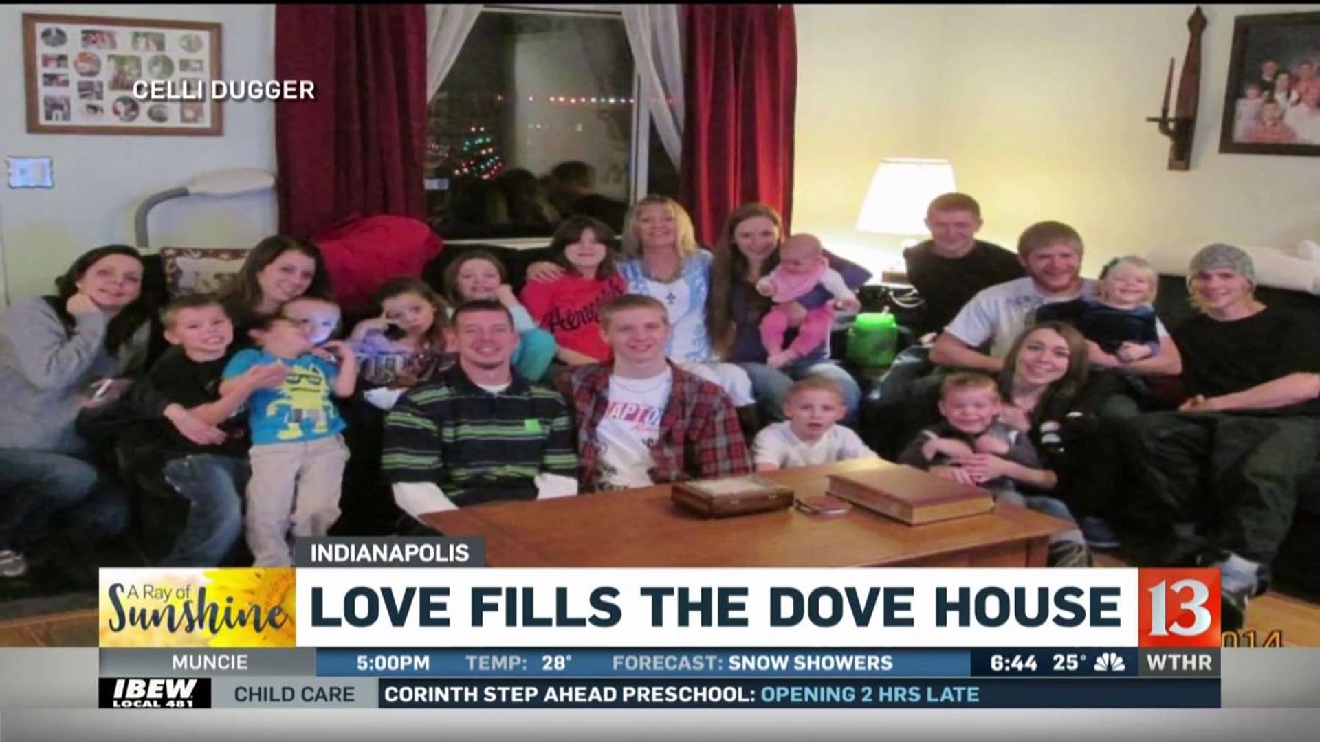 A bright light inside the Dove Recovery House | wthr.com