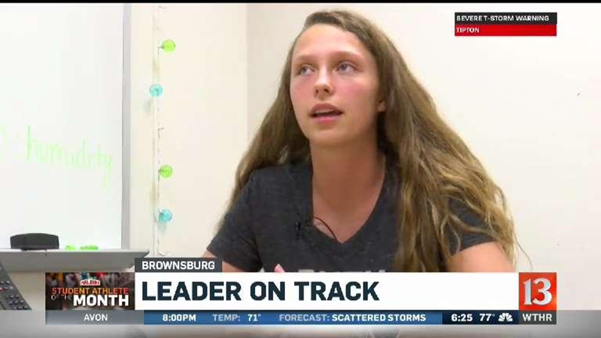 Brownsburg senior distance runner earns May Athlete of the Month honor ...