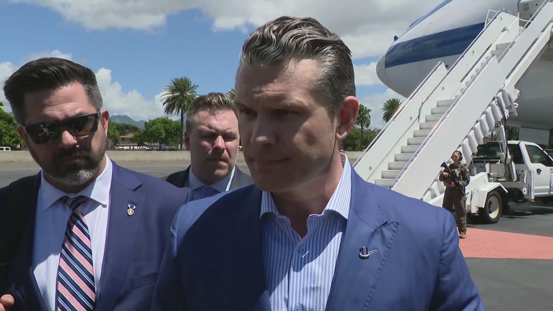 Hegseth denies war plans were discussed in text message received by ...