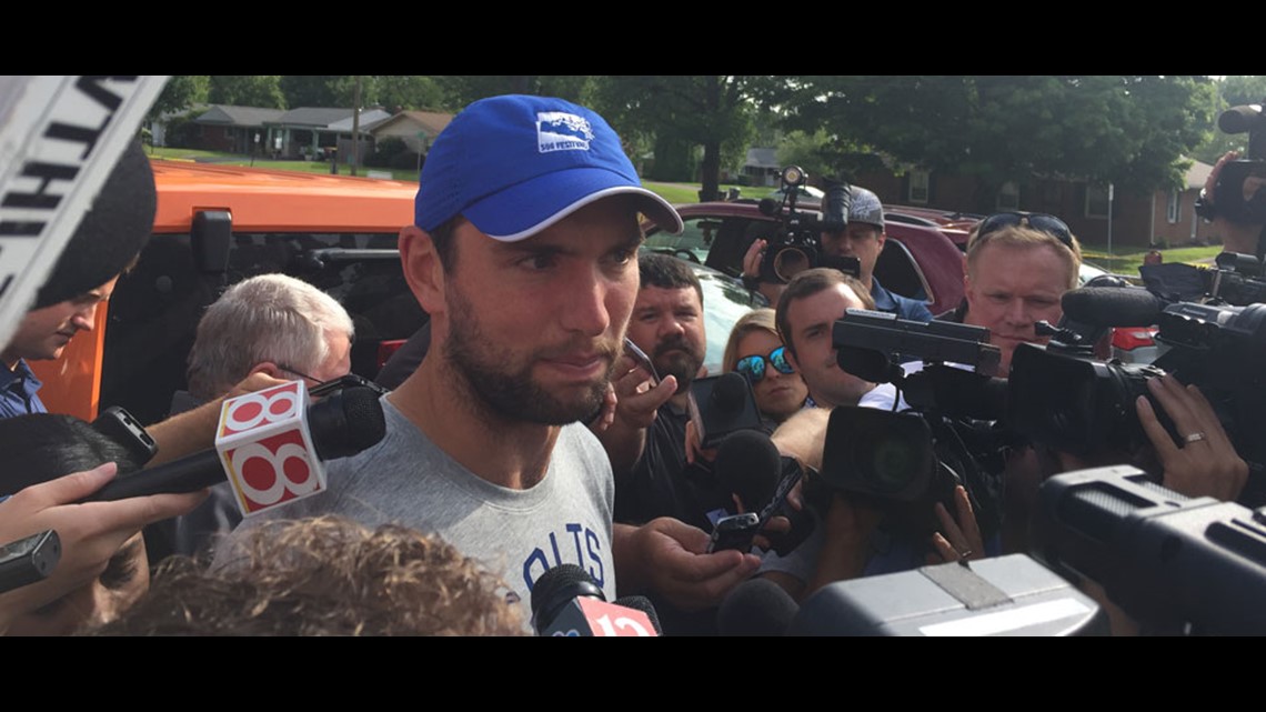 Andrew Luck ties the knot with longtime girlfriend | wthr.com