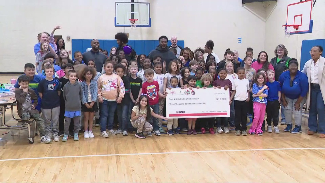 Former Colts linebacker Zaire Franklin gives kids across Indianapolis ...