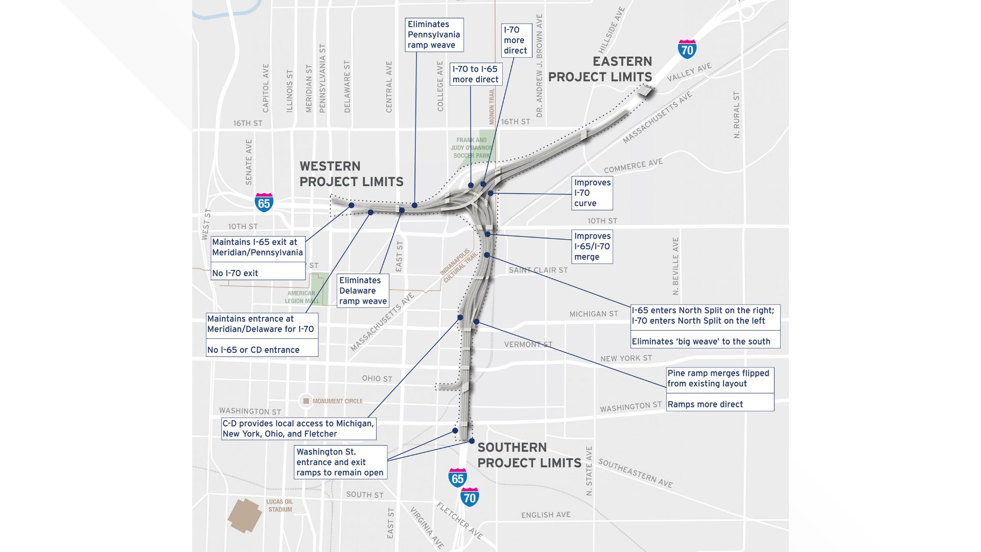 North Split Blog: The 1st finished ramp will open Monday | wthr.com