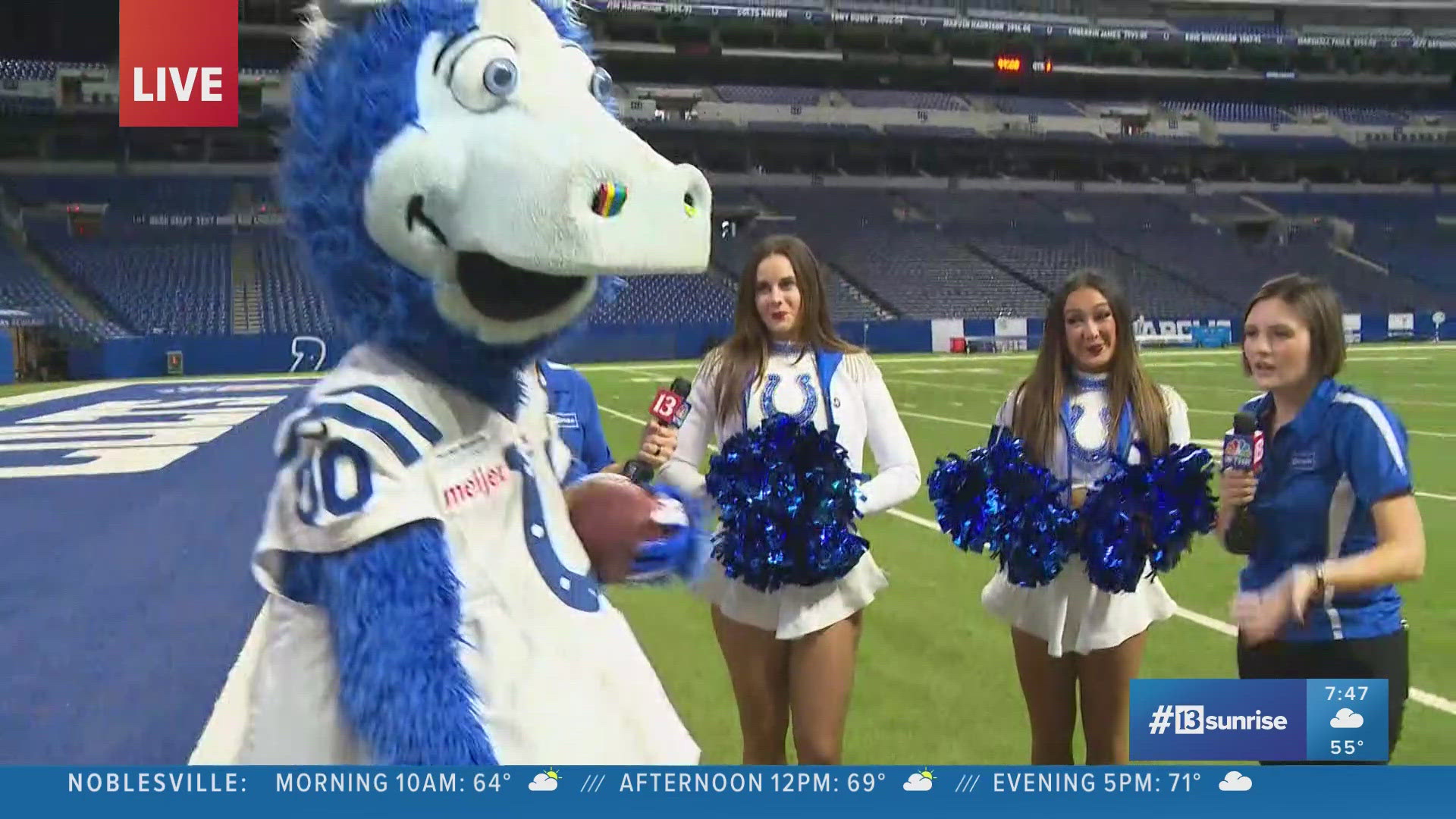 Colts cheerleaders ready for new season | wthr.com