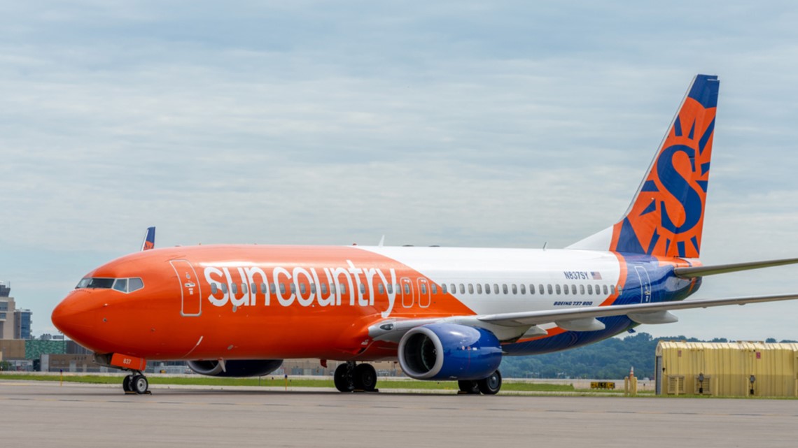 First Sun Country Airlines flight from Indy to Orlando departs today ...