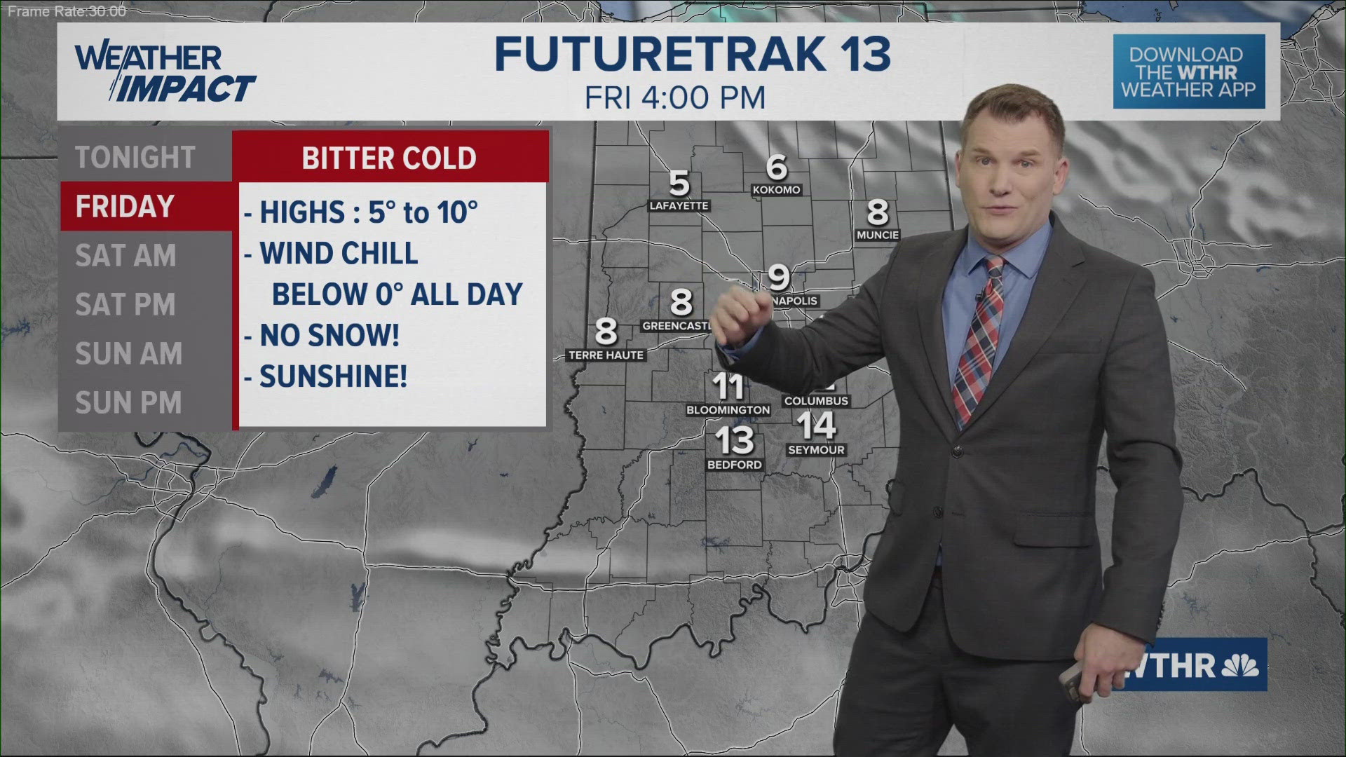13Weather Forecast 11 p.m. update Jan. 22, 2026 | wthr.com