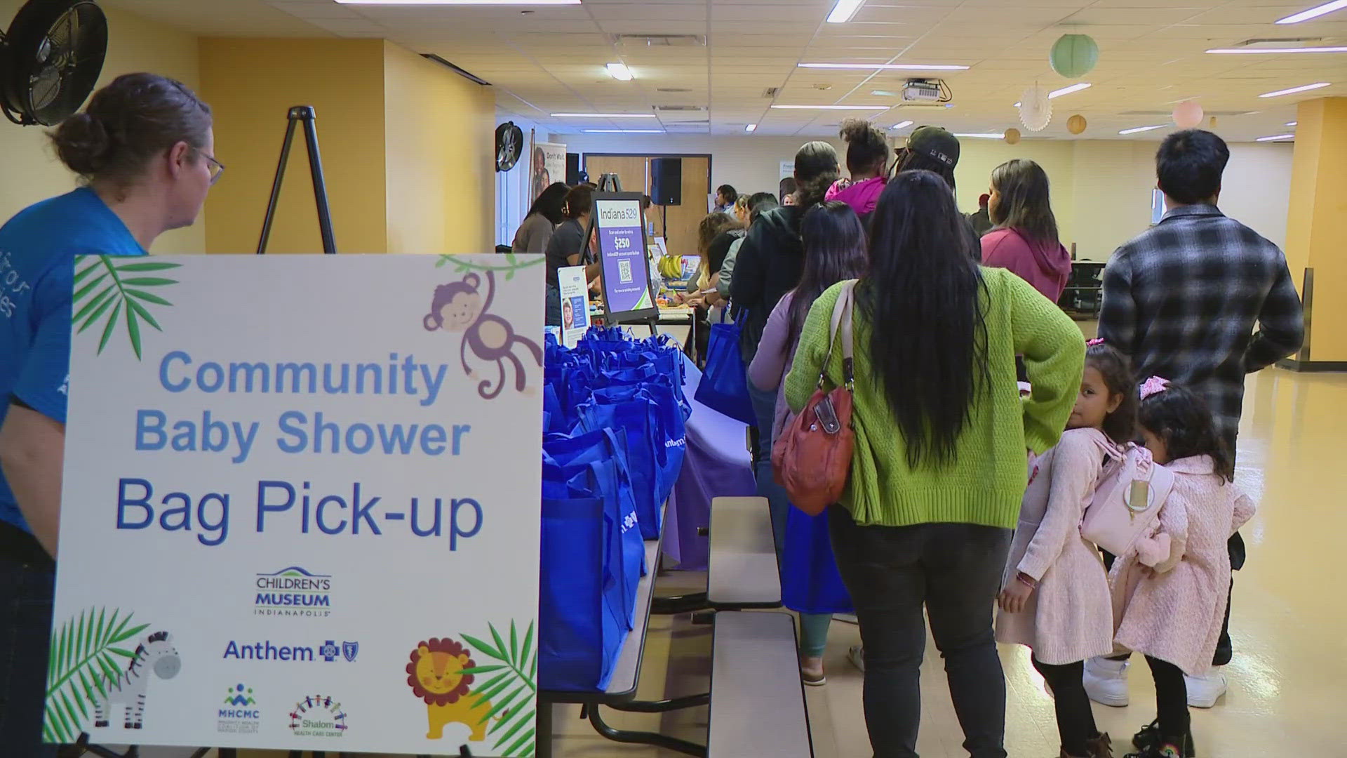 Children's Museum of Indianapolis hosts 'Community Baby Shower' | wthr.com