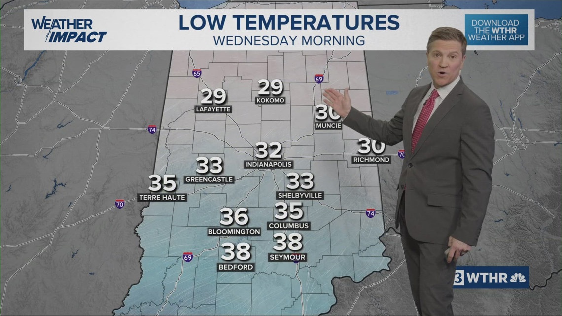 13Weather forecast | Tuesday, Dec. 23 | 4 p.m. update | wthr.com