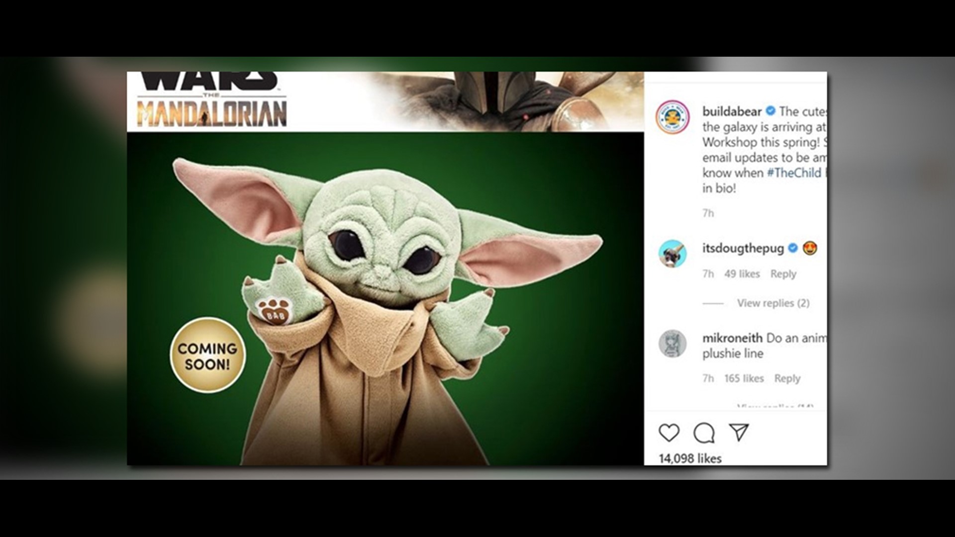 Build-A-Bear unveils Baby Yoda design; find out how you can get yours ...