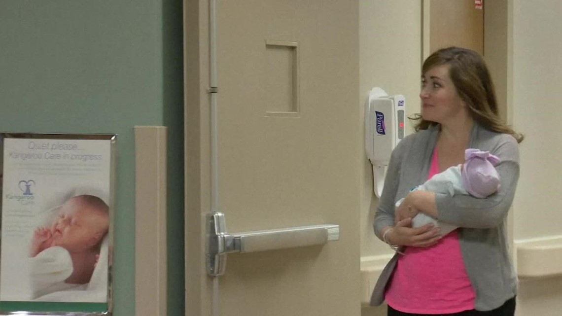 Doctor delivers baby, births her own | wthr.com