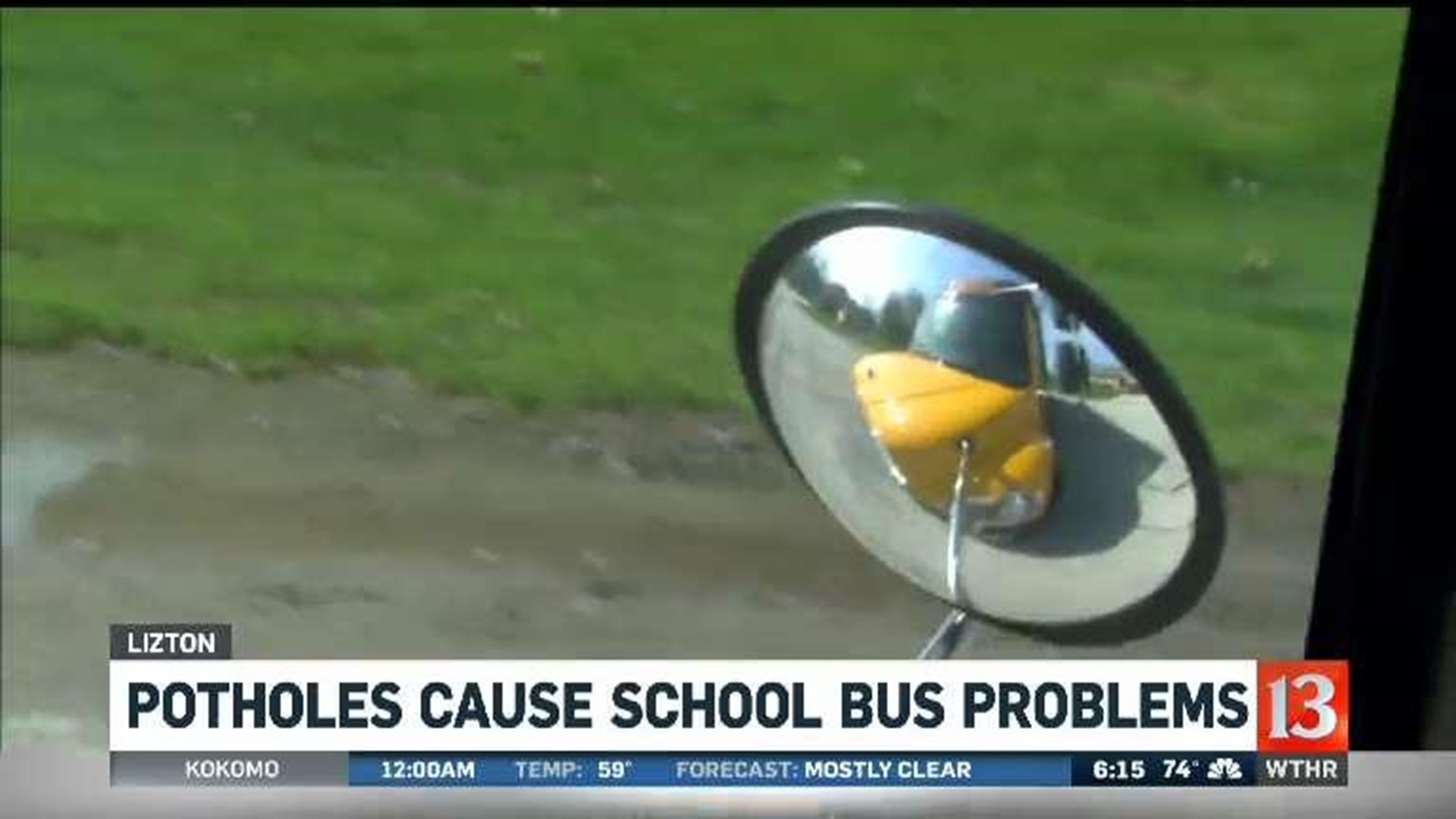 School bus company tackles Lizton pothole problem | wthr.com
