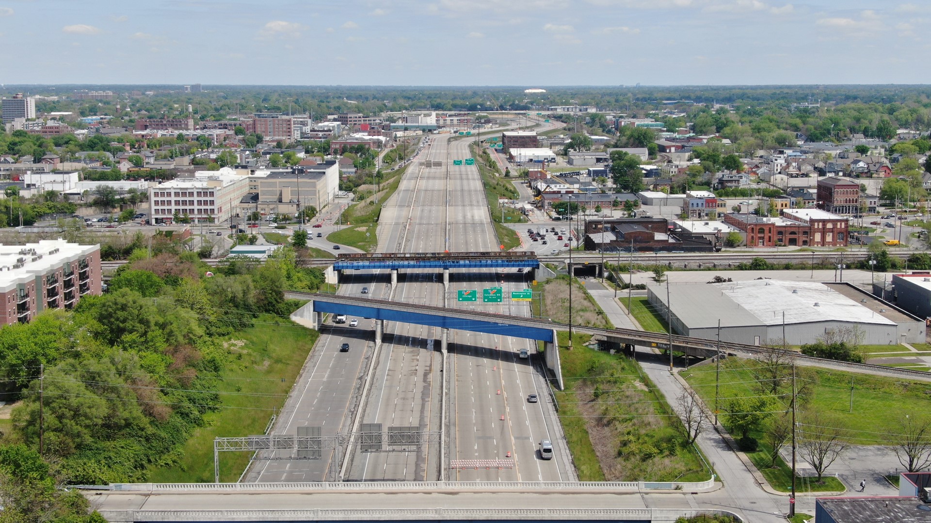 North Split interchange full closure underway | wthr.com
