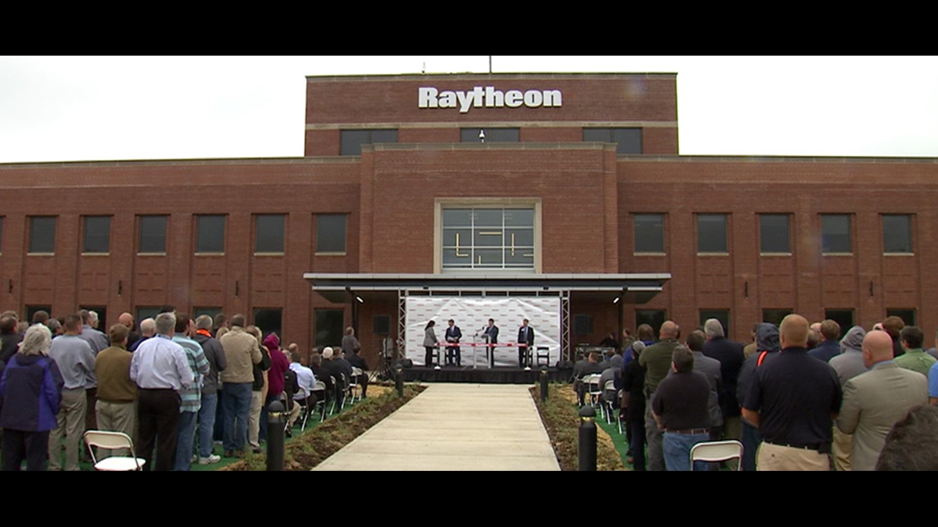 Raytheon cuts ribbon on multi-million dollar renovation project with ...