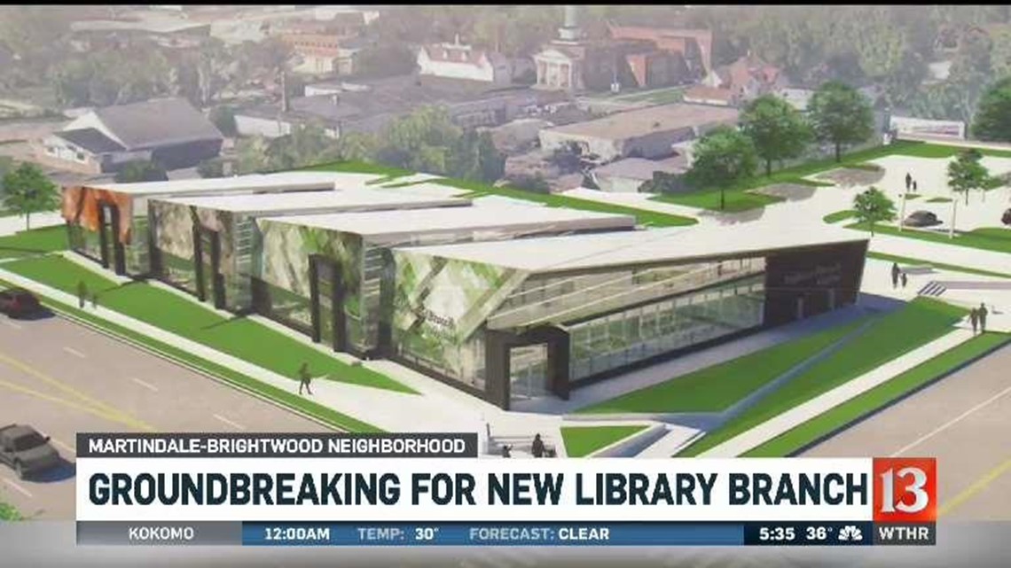 New library branch coming to Martindale-Brightwood neighborhood | wthr.com